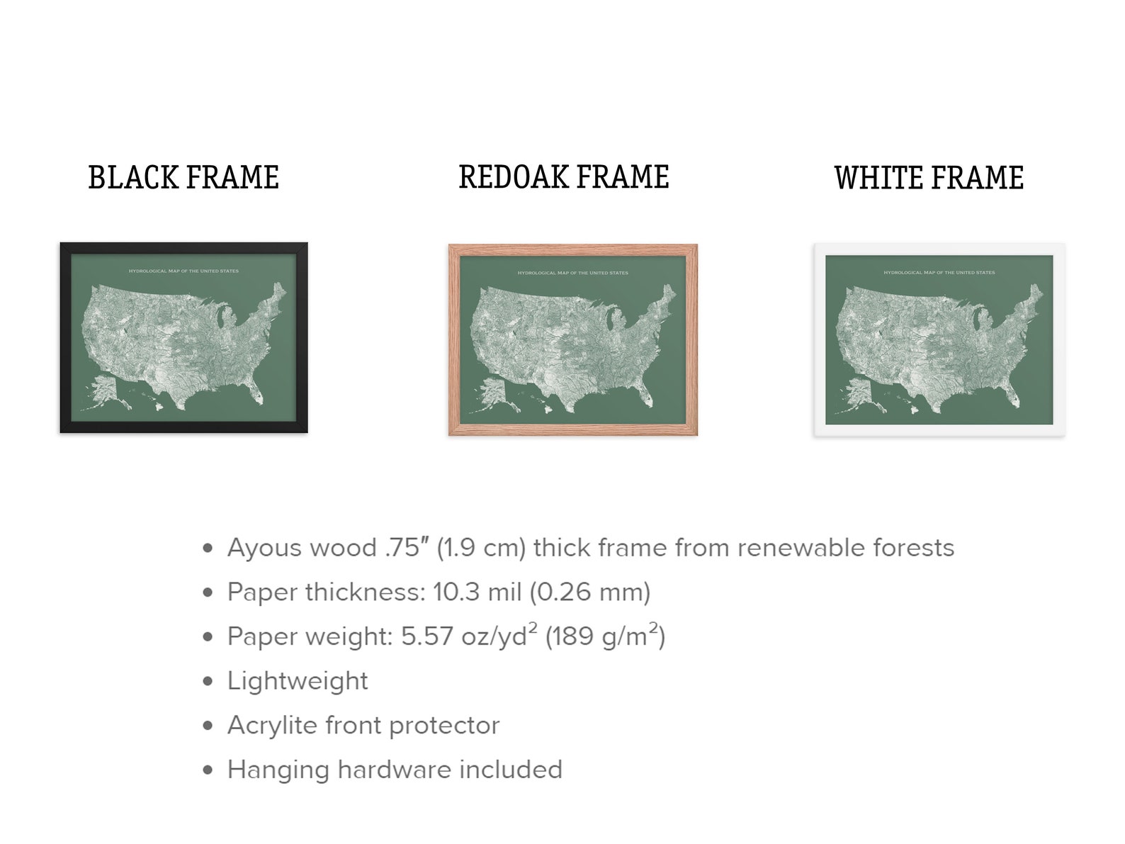 Alabama Rivers and Lakes Map: Hydrological Poster - Etsy
