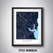 Map of Garland TX Garland Map Garland Poster Office - Etsy