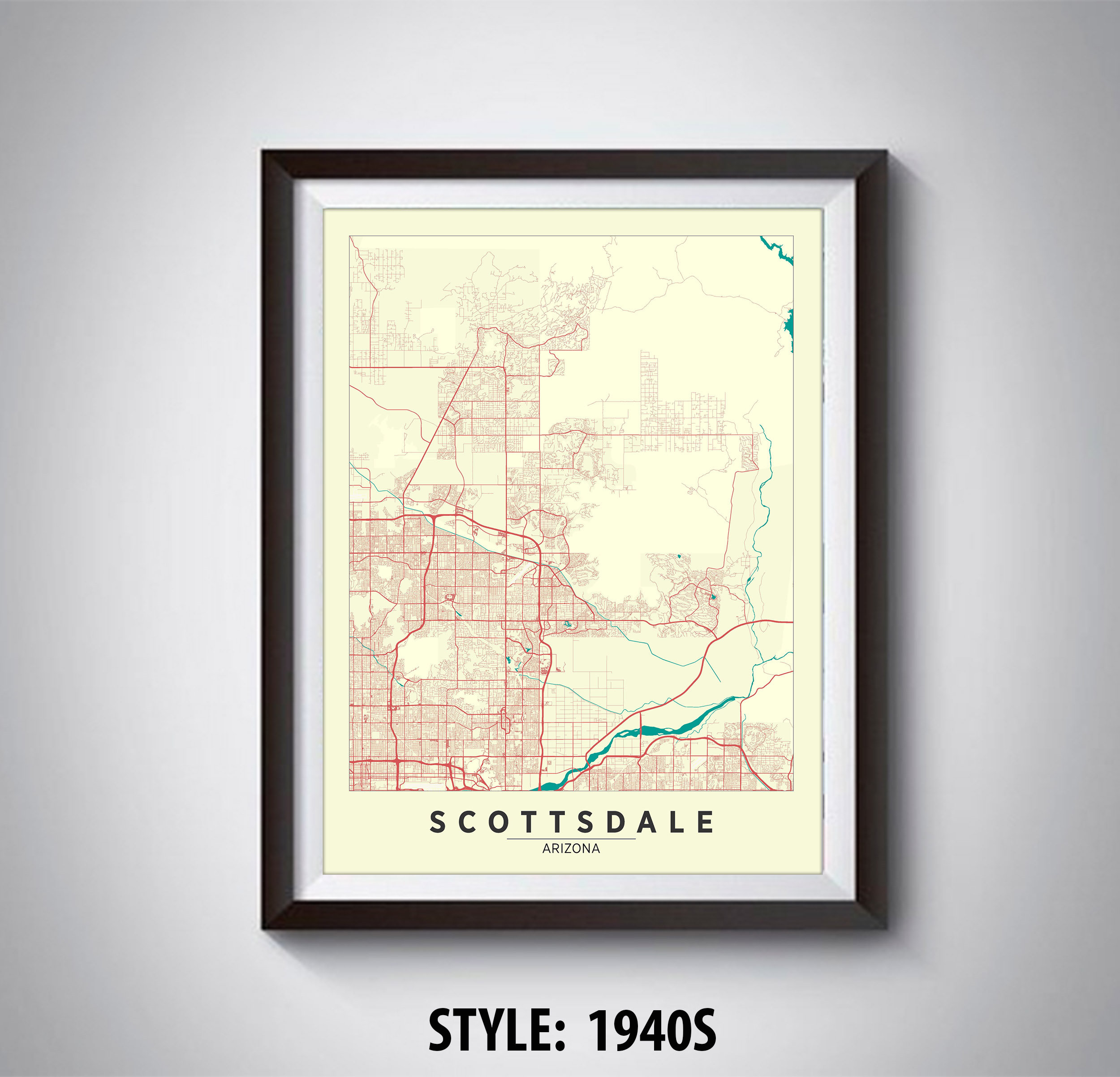 Map Of Scottsdale Az And Surrounding Areas