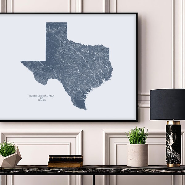 Texas Poster - Etsy