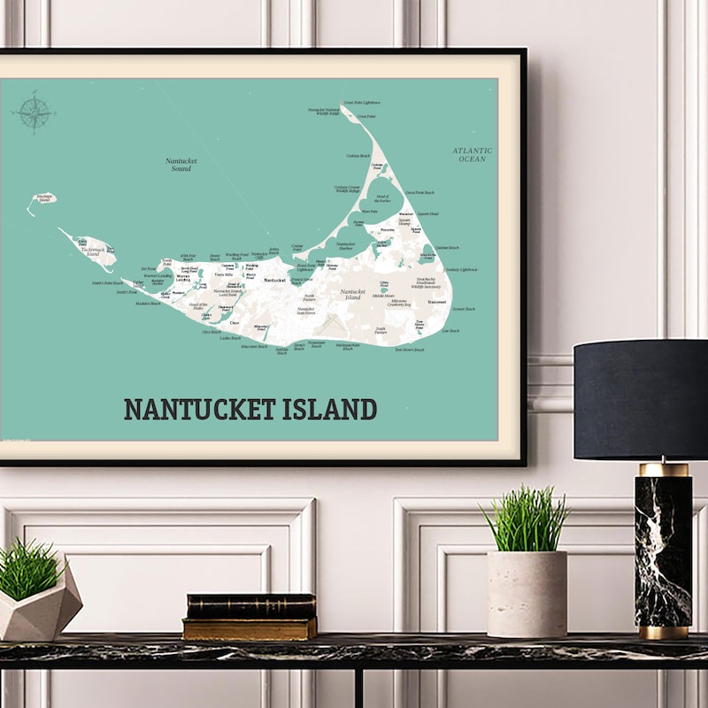 Nantucket Poster - Etsy