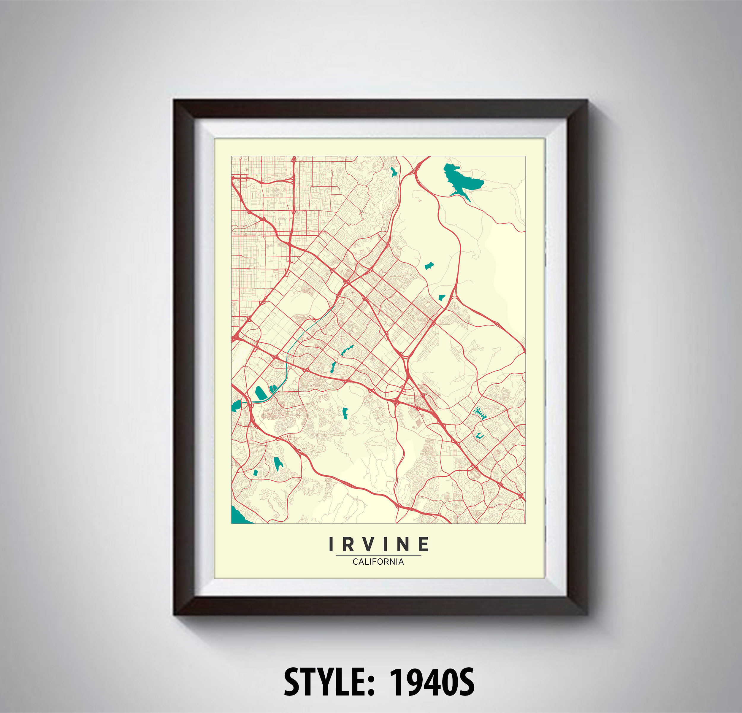 Irvine Map