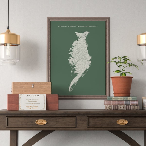 Delmarva Map Svg - Etsy