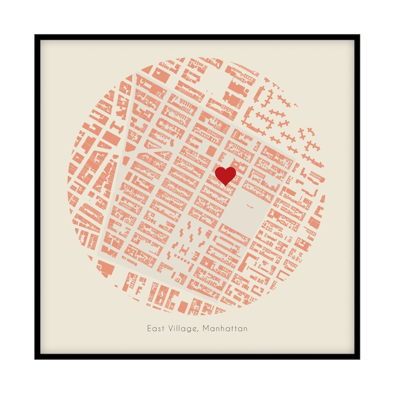 Custom Neighbourhood Art - Etsy