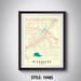 Map of Riverside CA Riverside Map Riverside Poster - Etsy