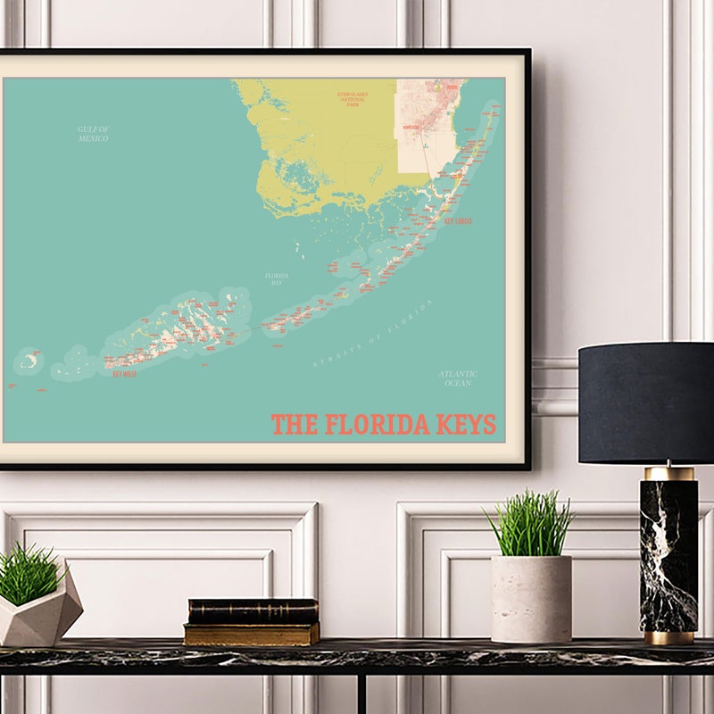 Florida Keys Poster - Etsy