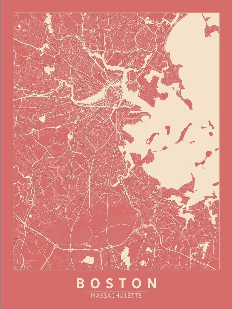 Set of 3 Custom Map Prints Custom Locations Your Choice of 3 | Etsy