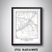 Map of Riverside CA Riverside Map Riverside Poster - Etsy