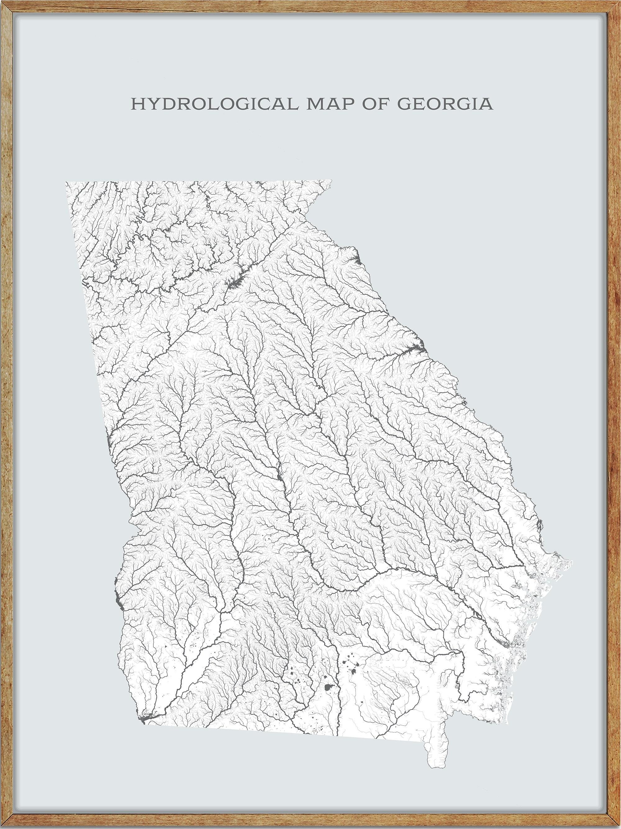 Map Of Georgia Waterways