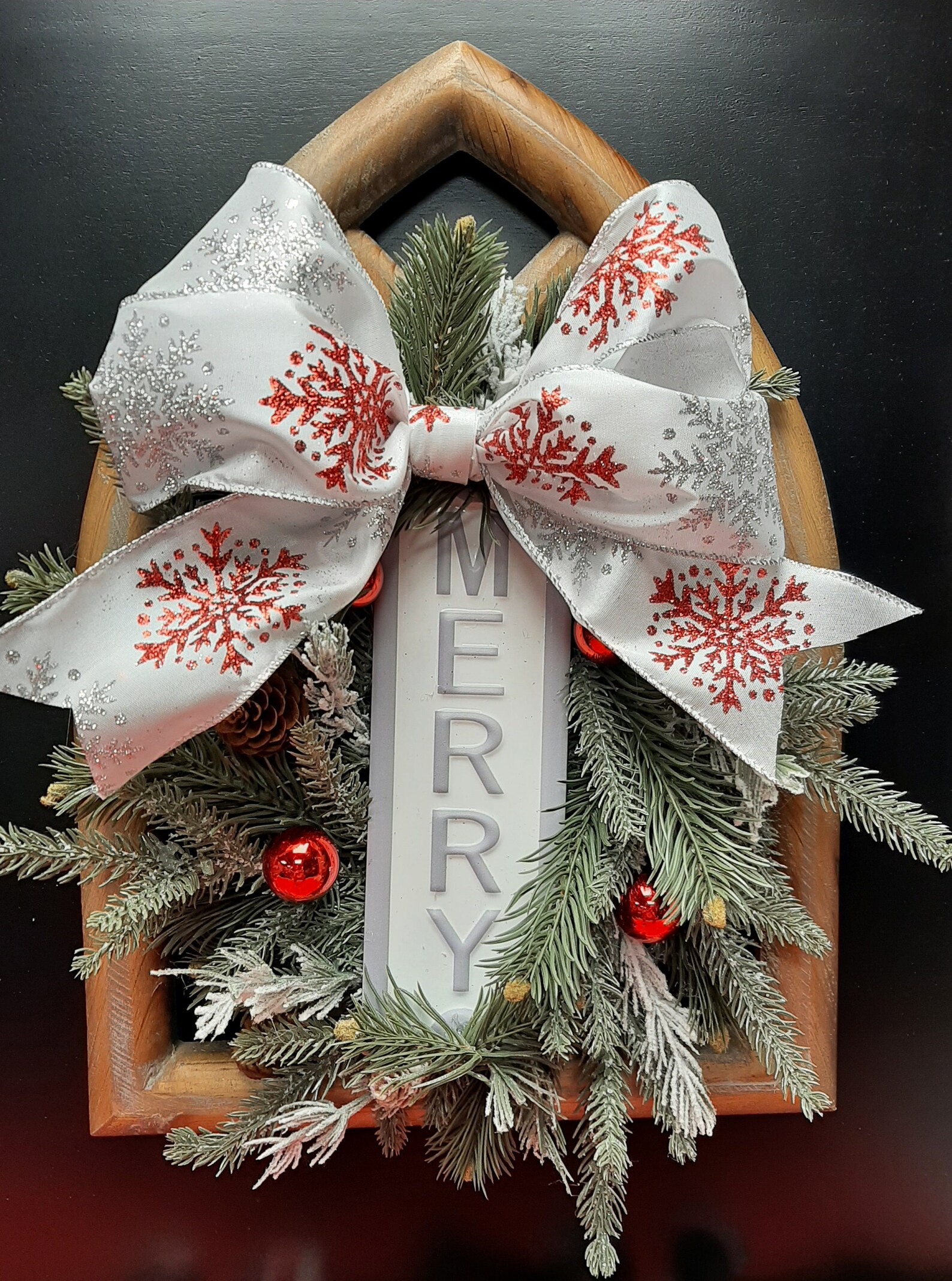 MERRY Door Decoration - Etsy