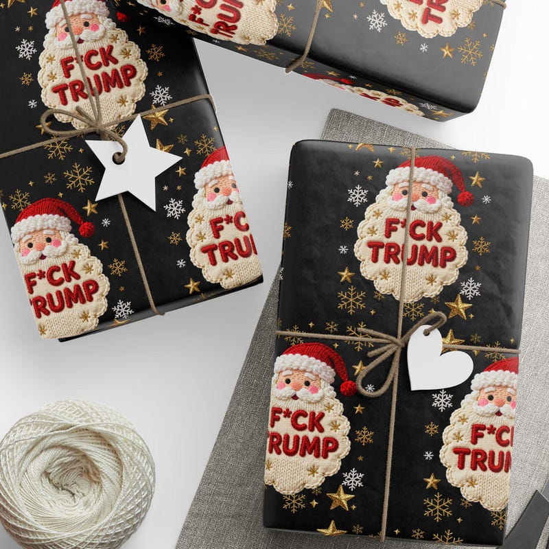 Trump Wrapping Paper - Etsy