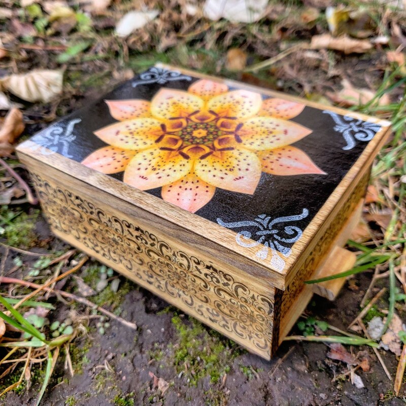 Flower Jewelry Box - Etsy