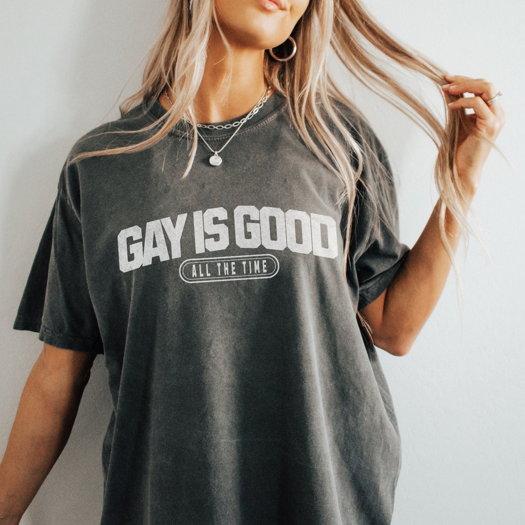 Gay is Good Pride Shirt, Lesbian Shirt, LGBTQ Shirt, WLW, Lesbian Shirt ...