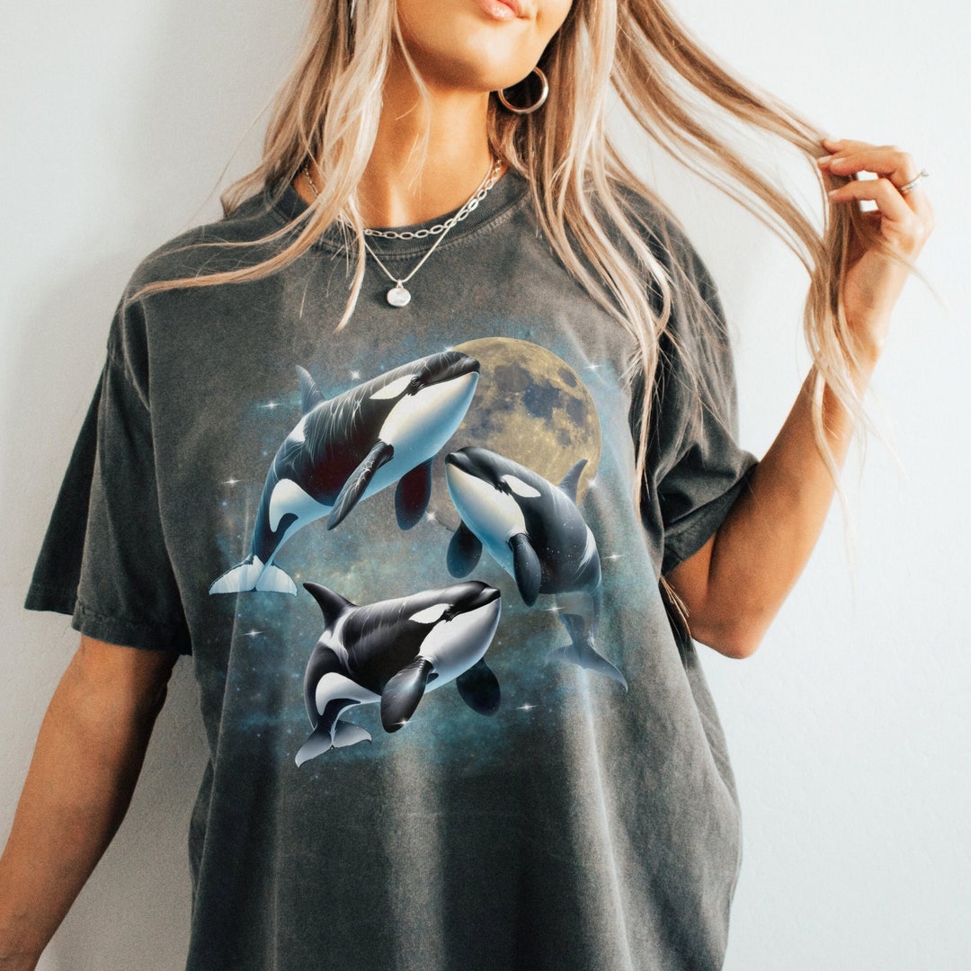 Vintage Orcas Nostalgia Shirt, Orca 90s Vintage Graphic Shirt, Sea ...