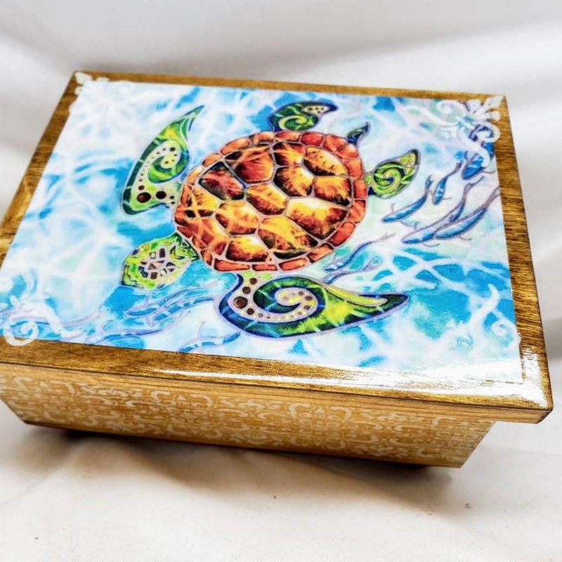Turtle Jewelry Box - Etsy