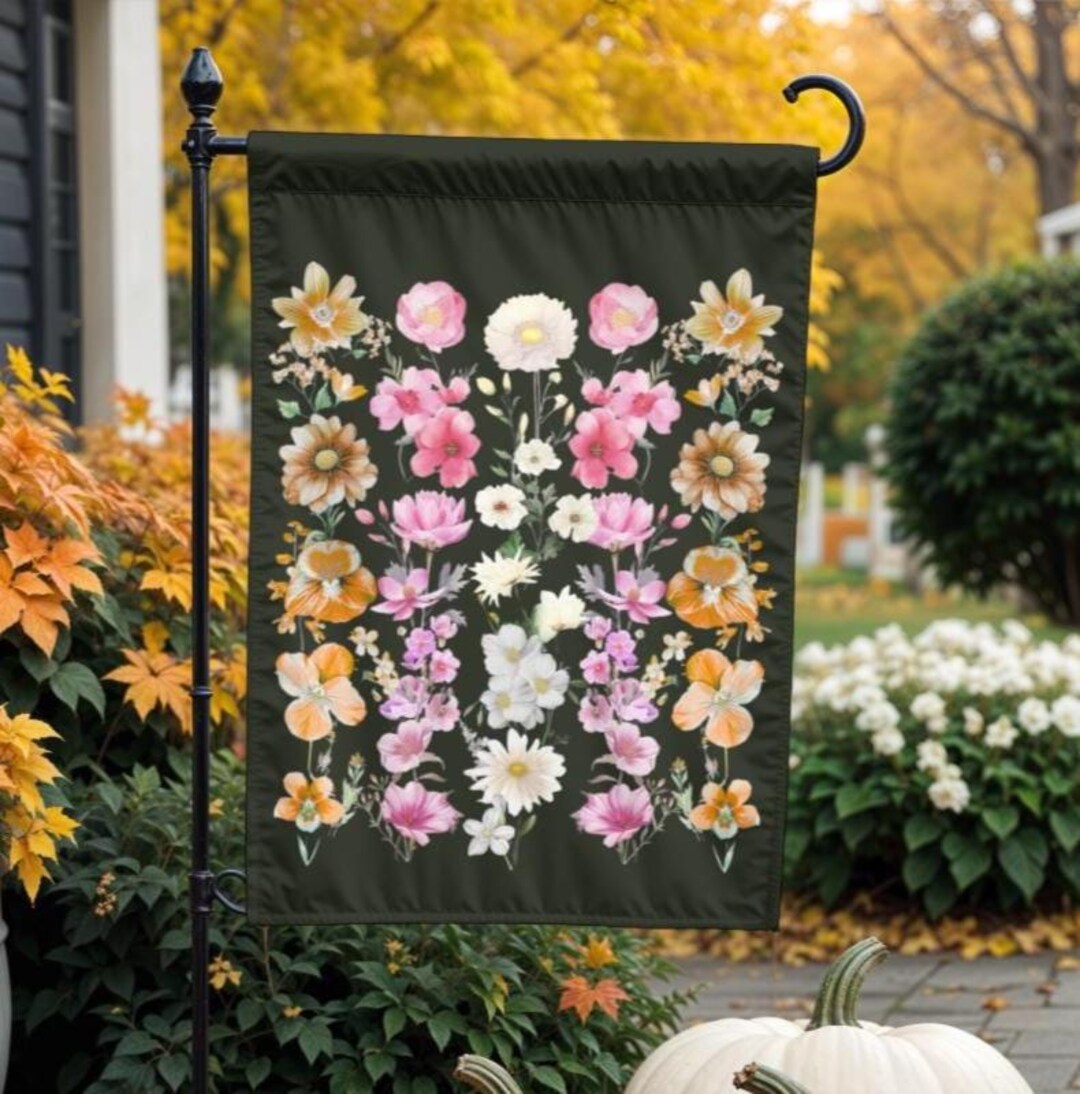 Subtle Lesbian Pride Flag, Floral Lesbian Flag, LGBTQ Flag, Subtle ...