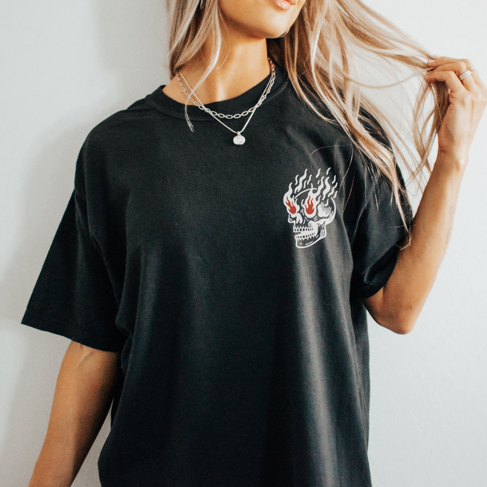 Livin the Dream Skull Vintage Shirts, Ironic Shirt, Grunge Shirt, Alt ...