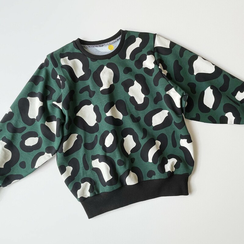 Leopard Sweater - Etsy