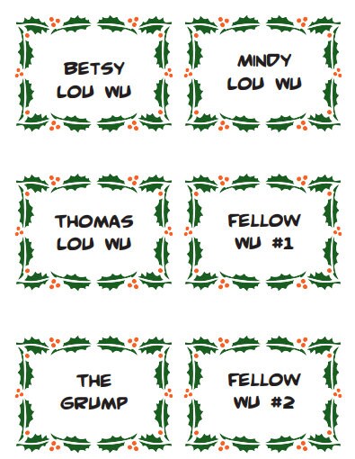 The Grump Who Stole Christmas: A Mystery Party Kit - Etsy