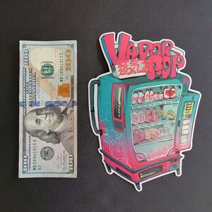 Vapor Pop | Cyberpunk Sticker - Etsy
