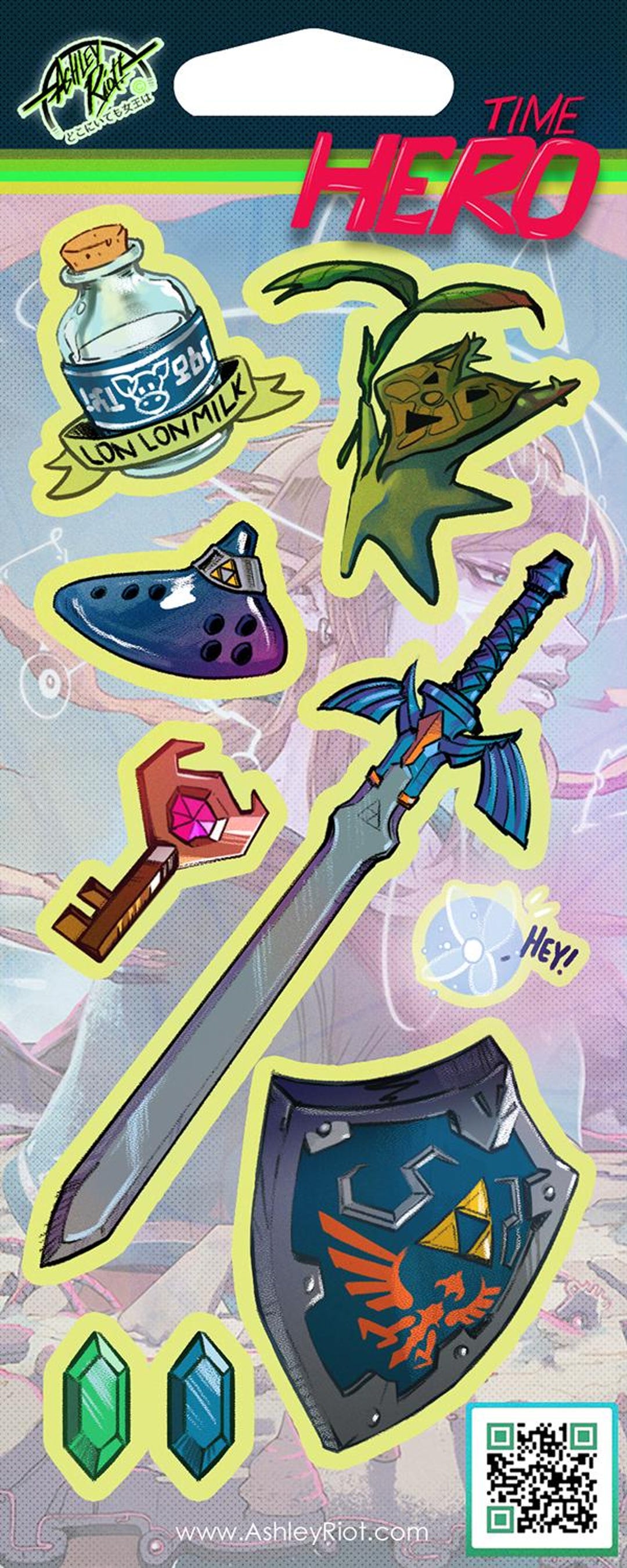 Hyrule Props | Sticker Sheet - Etsy
