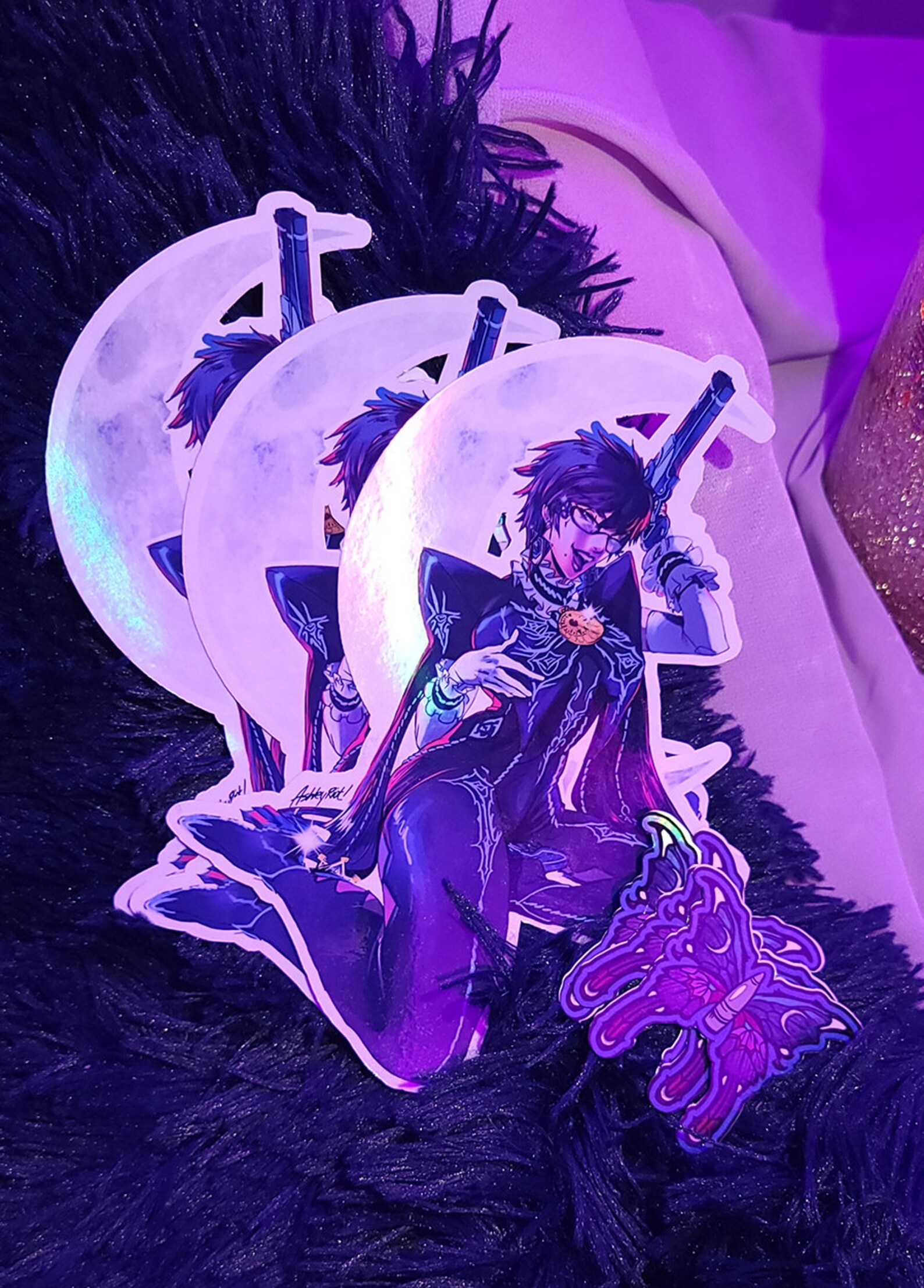 Love is Blue Bayonetta Vinyl Sticker - Etsy