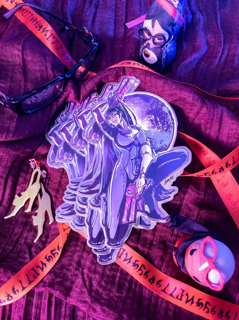 Bullet Witch Video Game Vinyl Sticker | Etsy