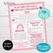 February PTO PTA Newsletter Flyer, Editable Valentine's Day Flyer ...
