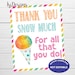Snow Cone Appreciation Sign, Thank You Snow Much, School PTO/PTA ...