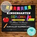 Editable Chalkboard Diploma, Printable Certificate, Instant Download ...