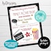 Editable Family Movie Night Flyer, Instant Download, PTA / PTO, School ...