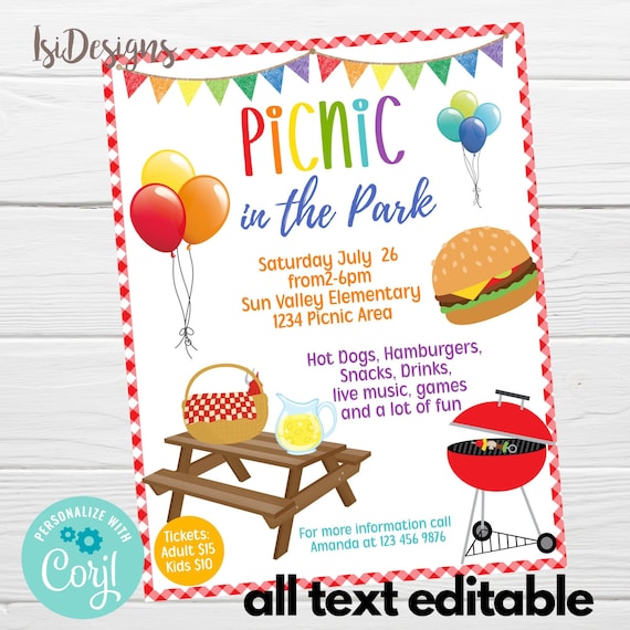 Company Picnic Poster