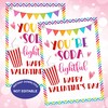 Printable Valentines Soda Gift Tags You Are Soda-lightful Classroom ...