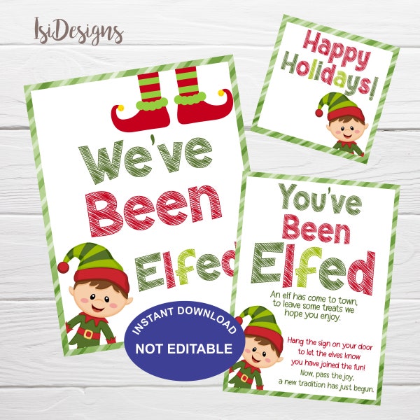 Youve Been Elfed - Etsy