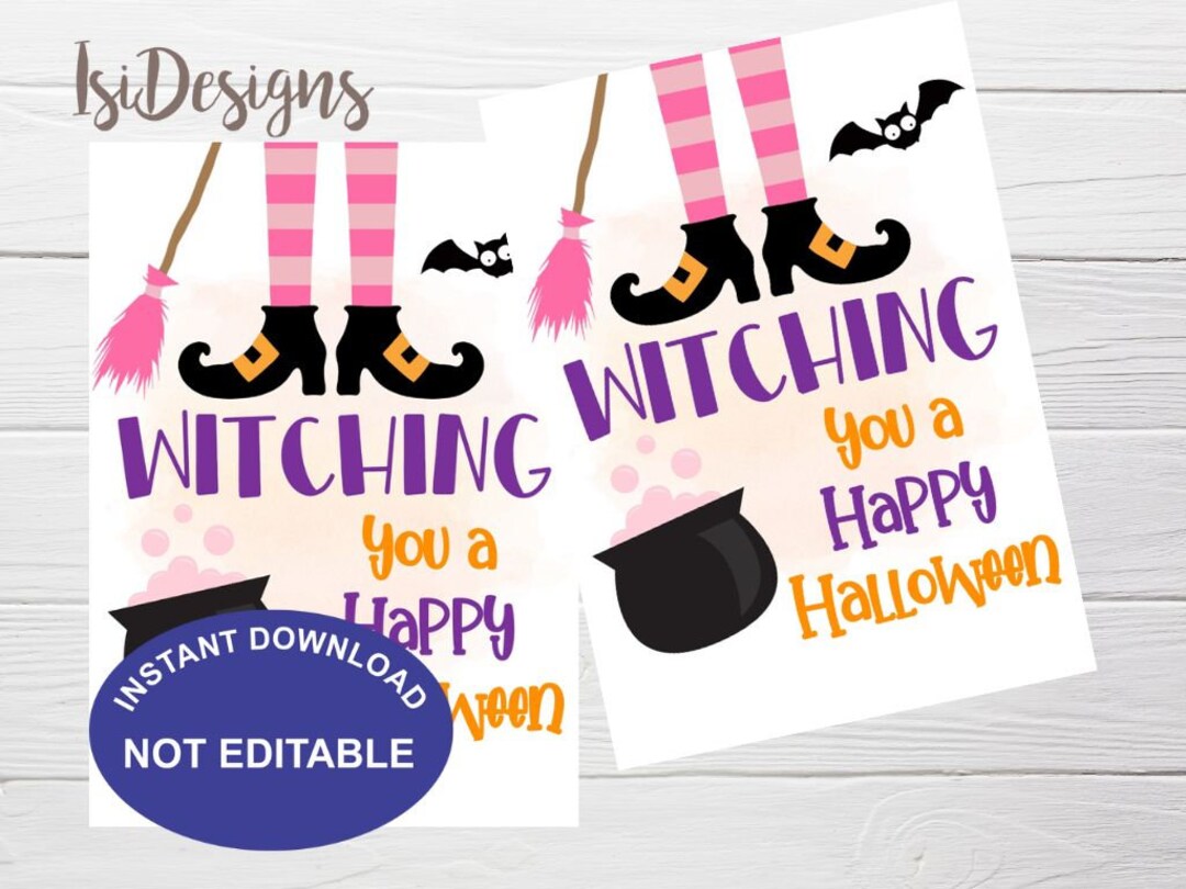 Halloween Appreciation Printable Tags, Thanks for Being Spooktacular ...