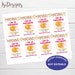 Fortune Cookie Valentine's Day Tags, Fortune Cookie Valentine's Day ...