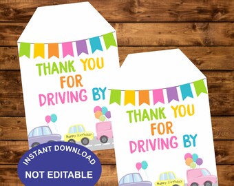 Thank You for Driving | Etsy