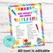 Classroom Supply List, Back to School Editable List, School Planner ...