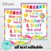 Teacher Appreciation Gift Tag, How Sweet It is to Be Taught by You ...