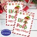 Printable Elf Poop Tags | Kids Christmas Gift Tags for Treats | Holiday ...