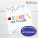 Back to School Candy Wrap Instant Download PTA PTO Welcome - Etsy