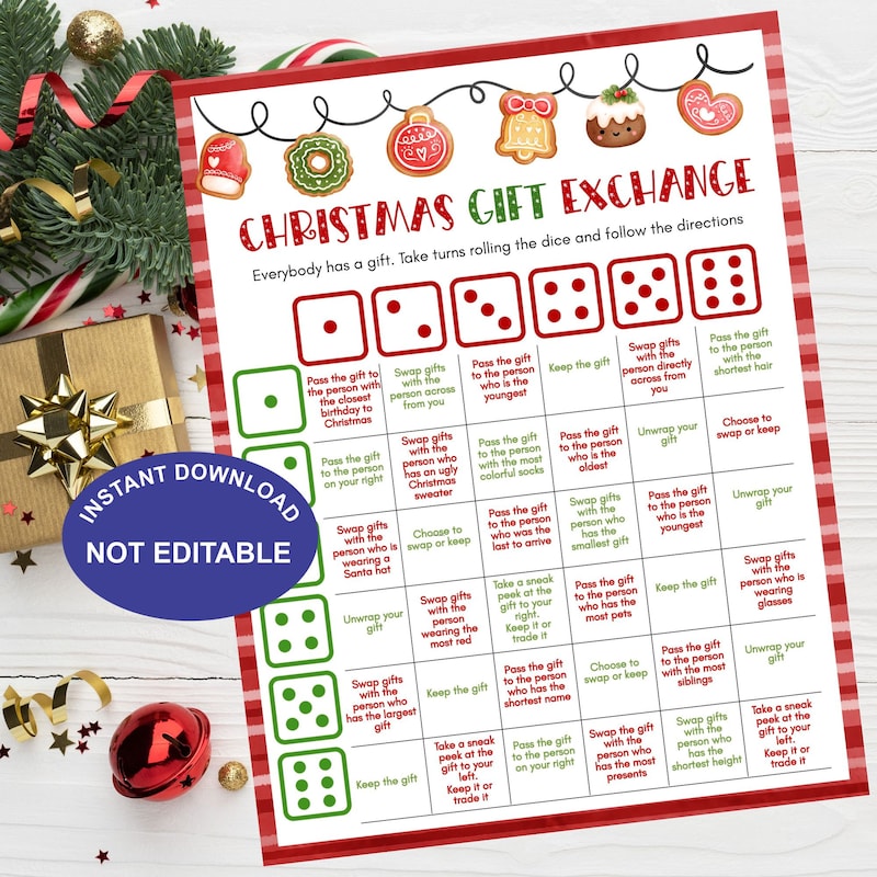 Dice Game Christmas - Etsy
