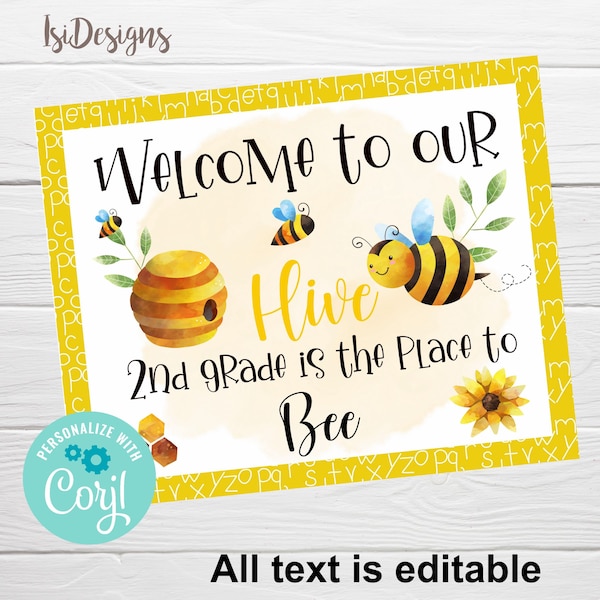 Bee Classroom Decor - Etsy