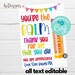 You Are the Balm Appreciation Gift Tags, Editable Tags Lip Balm Techer ...