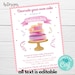 EDITABLE Mother's Day Fundraiser Event Flyer, PTA/PTO Mother's Day Cake ...