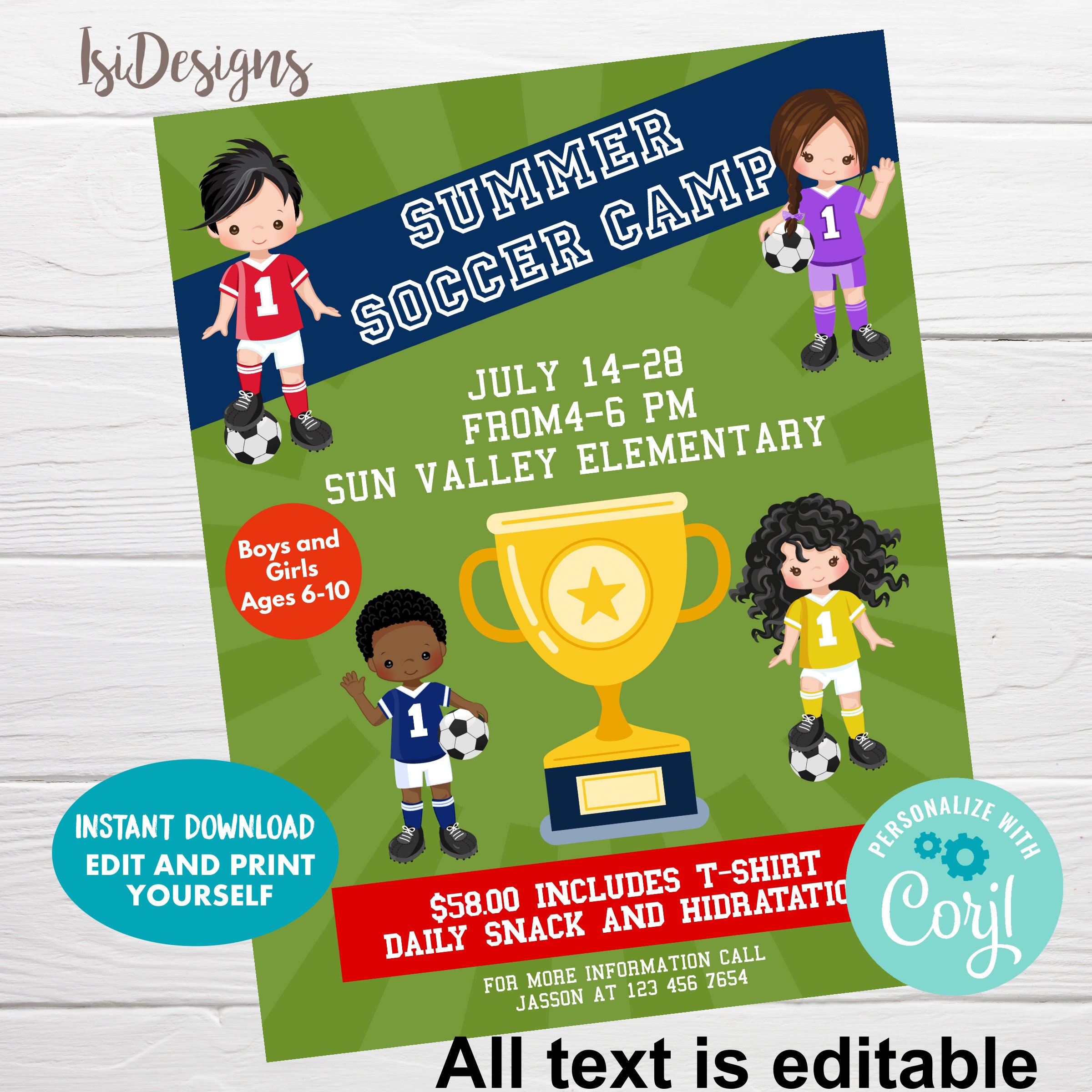 Youth Soccer Flyer