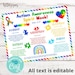 Autism Awareness Spirit Week Editable Flyer, Autism Awareness ...