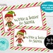 Elf Notes Printable, Instant Download, Christmas Activity Cards ...