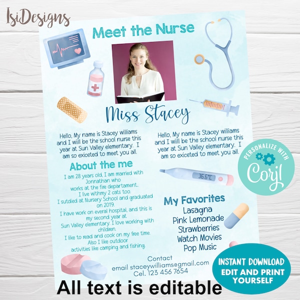 School Nurse - Etsy