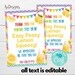 Teacher Week Editable Tags, Easy Peasy Lemon Squeezy Tags, Instant ...
